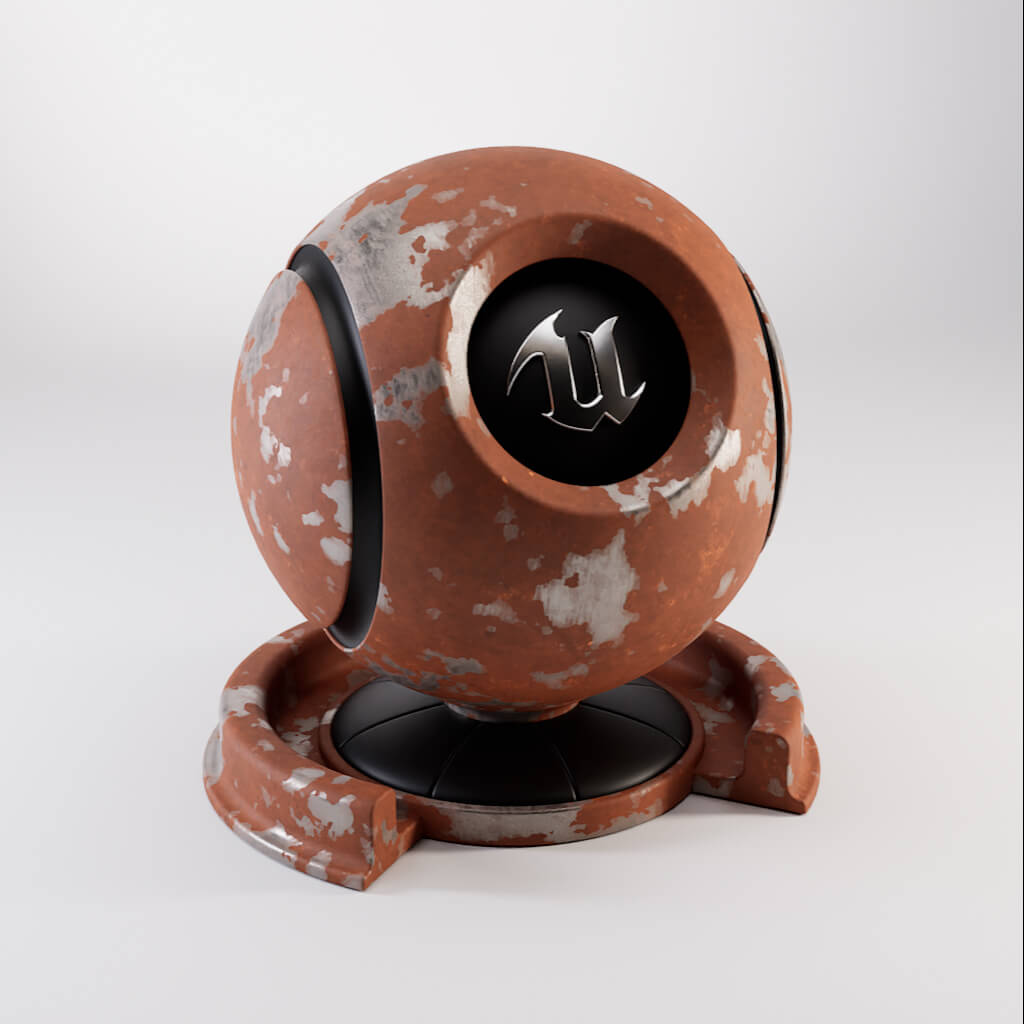 Unreal_Engine_Metal_Materials_Textures_UE_Painted_Metal_08 - The Pixel Lab