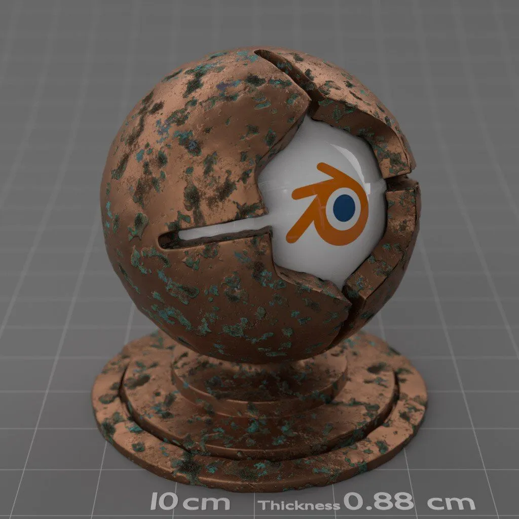 bronze texture blender