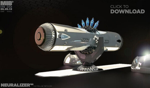 Free C4D 3D Model: MIB3 Neuralizer - The Pixel Lab