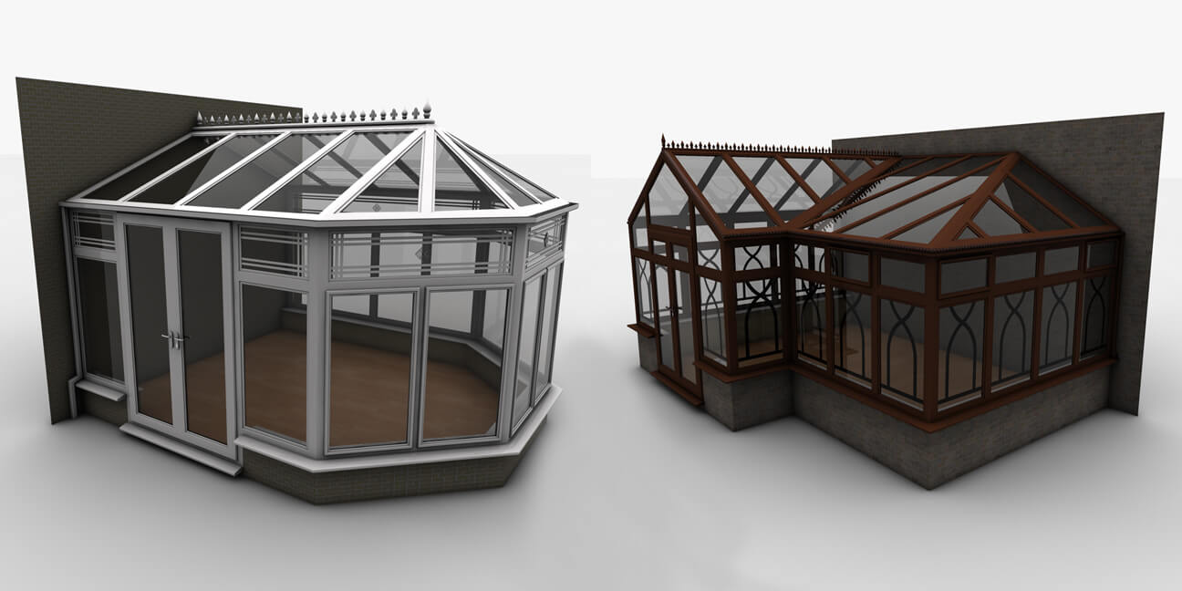 Free Cinema 4D Models: Conservatory Pack - The Pixel Lab