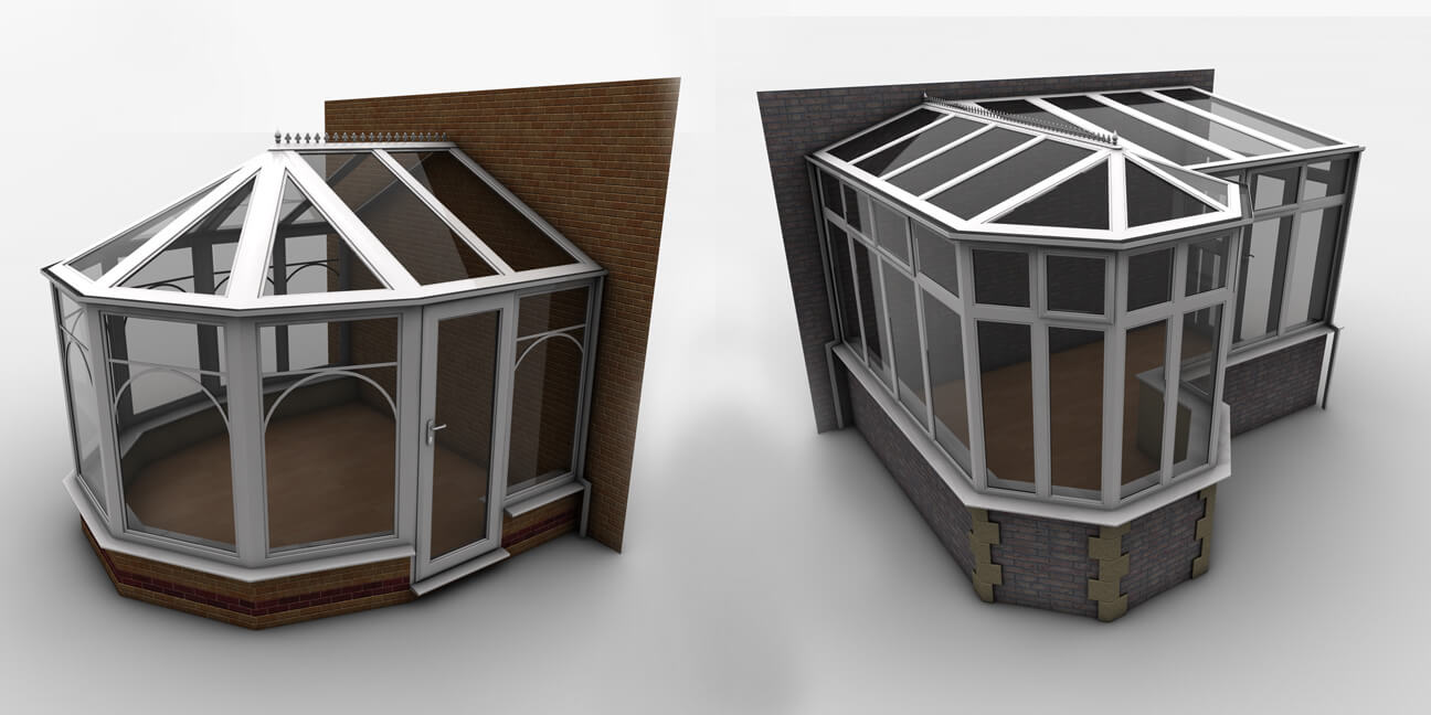 Free Cinema 4D Models: Conservatory Pack - The Pixel Lab