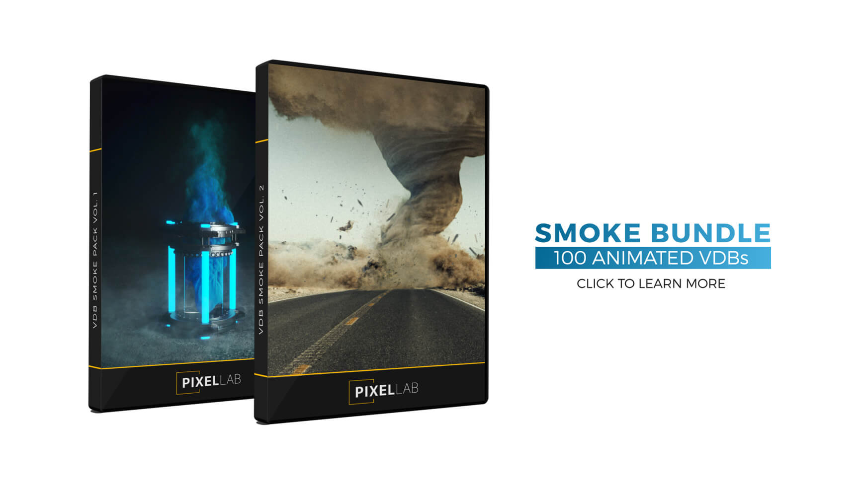 VDB Smoke Pack Volume 2: Animated - The Pixel Lab