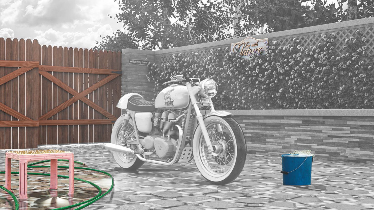 Free Cinema 4D 3D Models: Backyard Garden Elements - The Pixel Lab