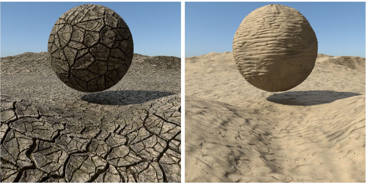 Free Cinema 4D Redshift Material Pack: 12 Free Terrains Textures - The ...