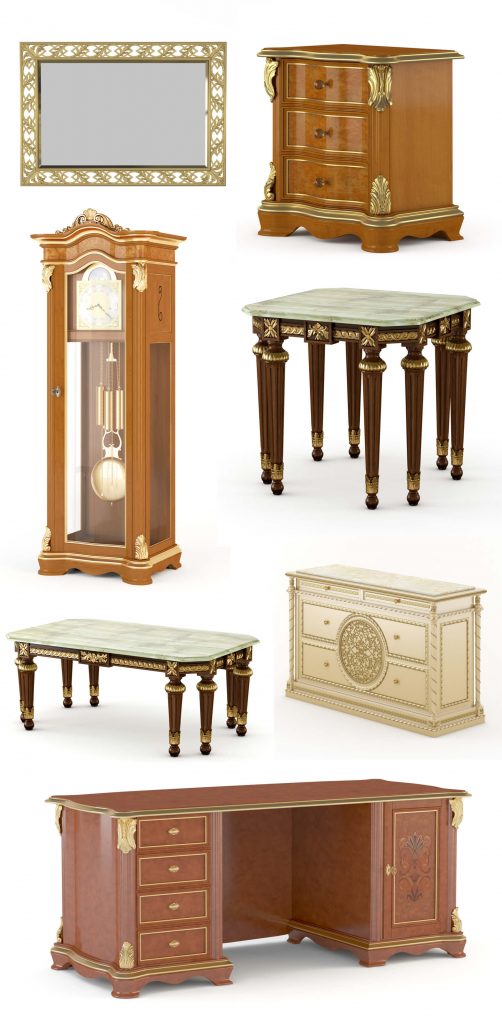 Free 3D Model Pack: Interior Design Furniture Elements Vol. 3 - The ...