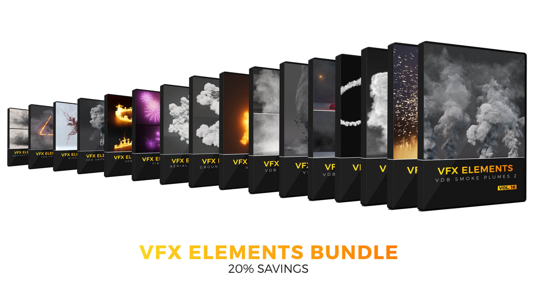 VDB Fire Pack Volume 2: Animated - The Pixel Lab