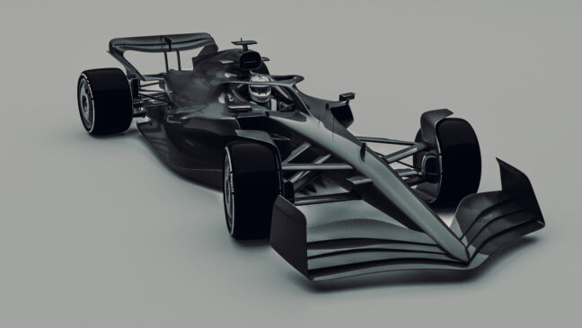 Free 3D Model: F1 2022 Monopost Car - The Pixel Lab