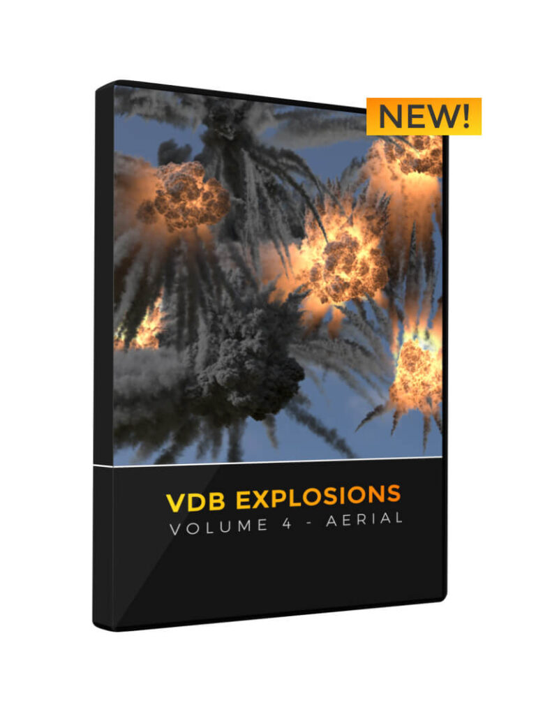 VDB Explosions Pack Volume 4: Aerial - The Pixel Lab