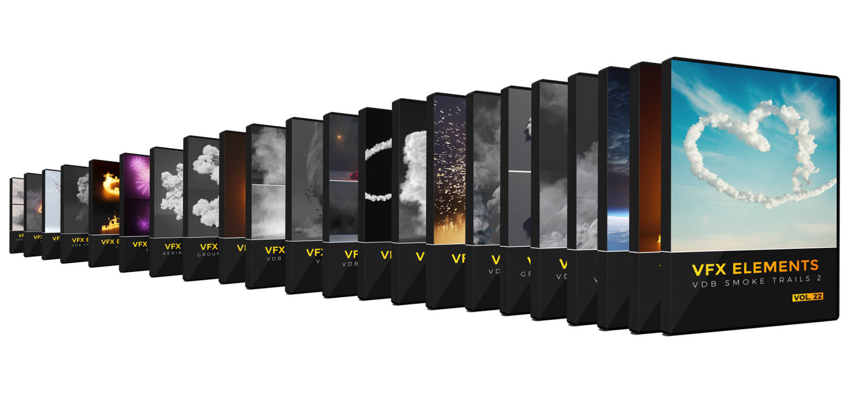 VDB Smoke Plumes Bundle - The Pixel Lab