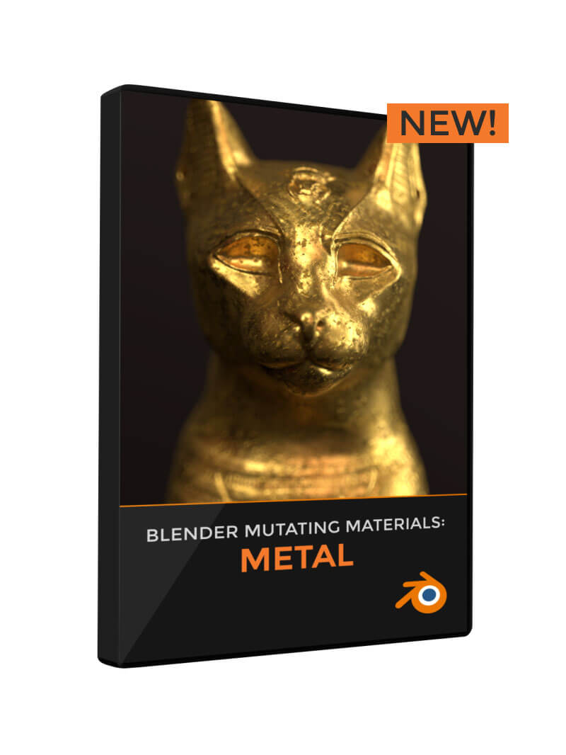 Blender Mutating Materials Pack: Metal Edition - The Pixel Lab