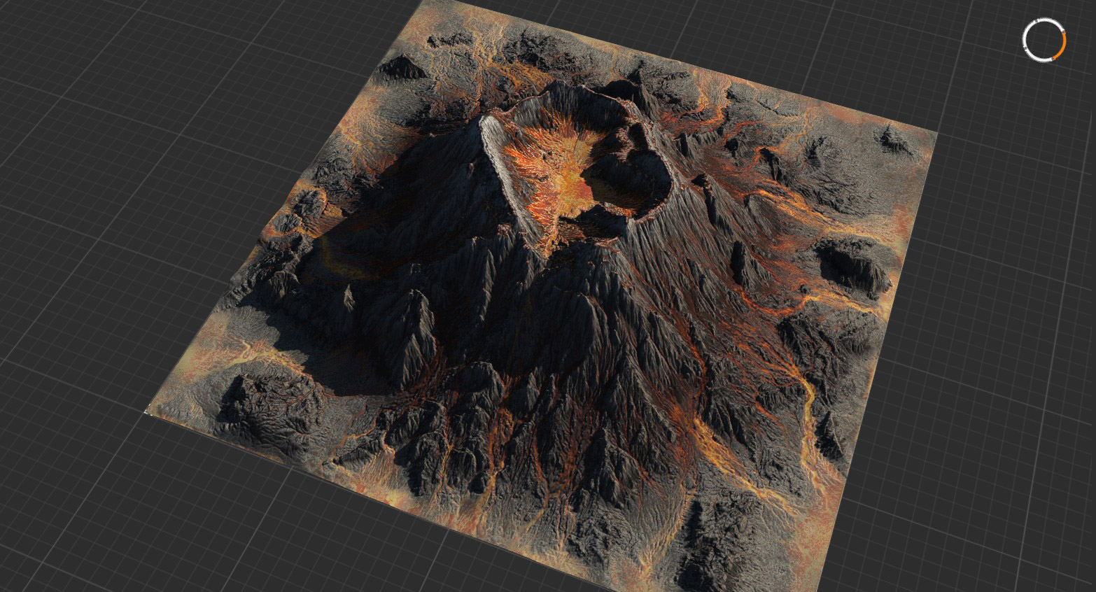 Free 3D Volcano Model and Texture Pack - The Pixel Lab